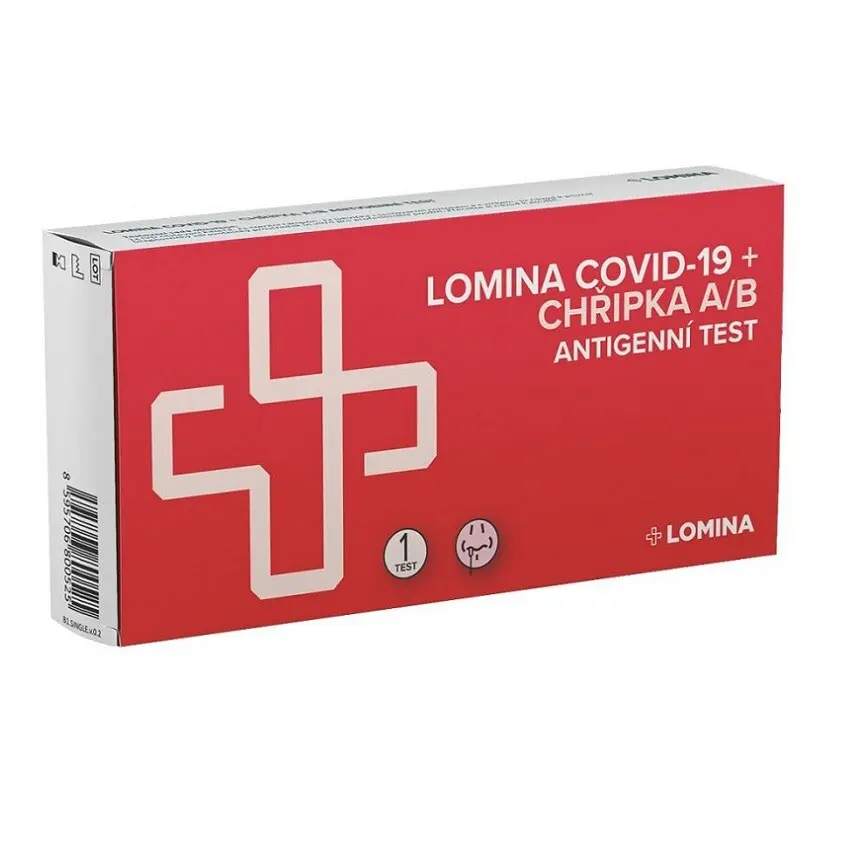 Lomina COVID-19+Chřipka A/B Antigen Test | Alphega.cz