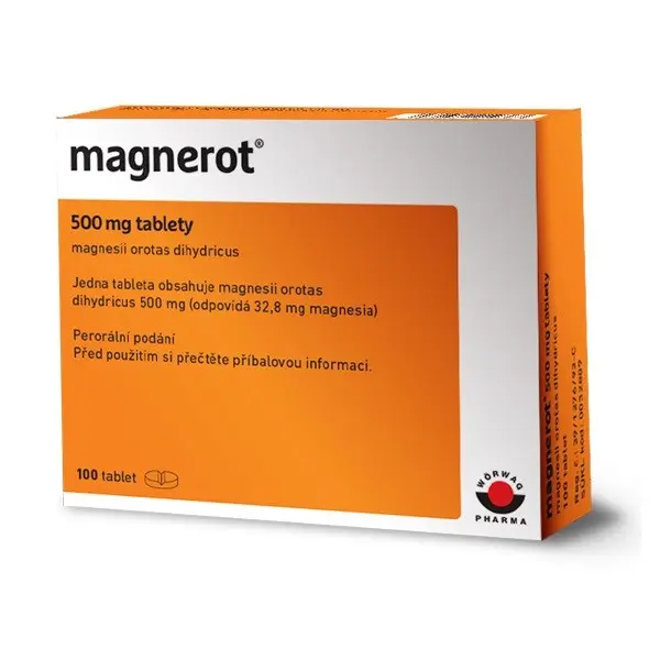 MAGNEROT 500 mg 100 tablet | Alphega.cz