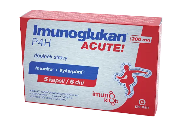 Imunoglukan P4H ACUTE! 300 mg 5 kapslí | Alphega.cz