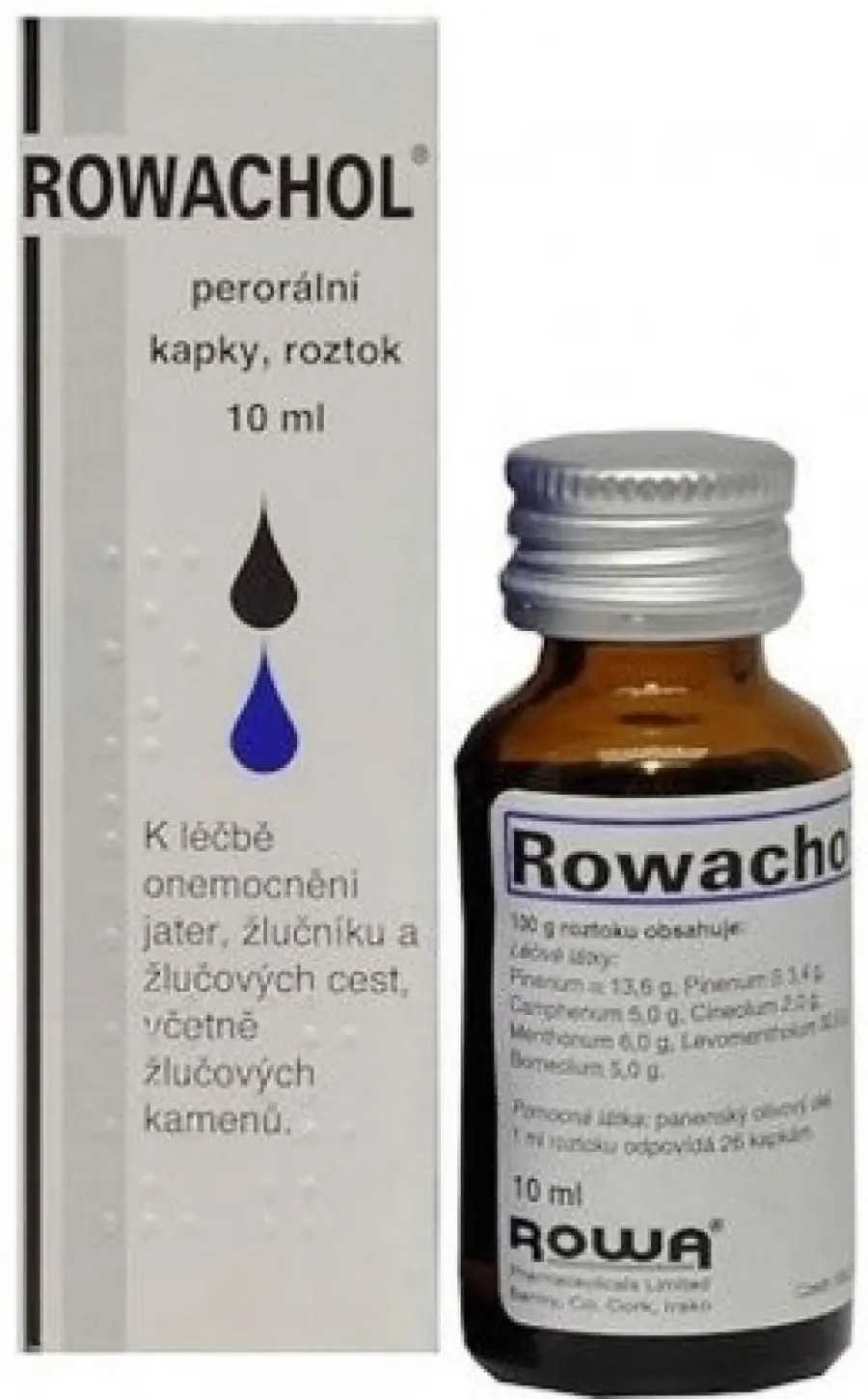 Rowachol perorální kapky, roztok 10 ml | Alphega.cz