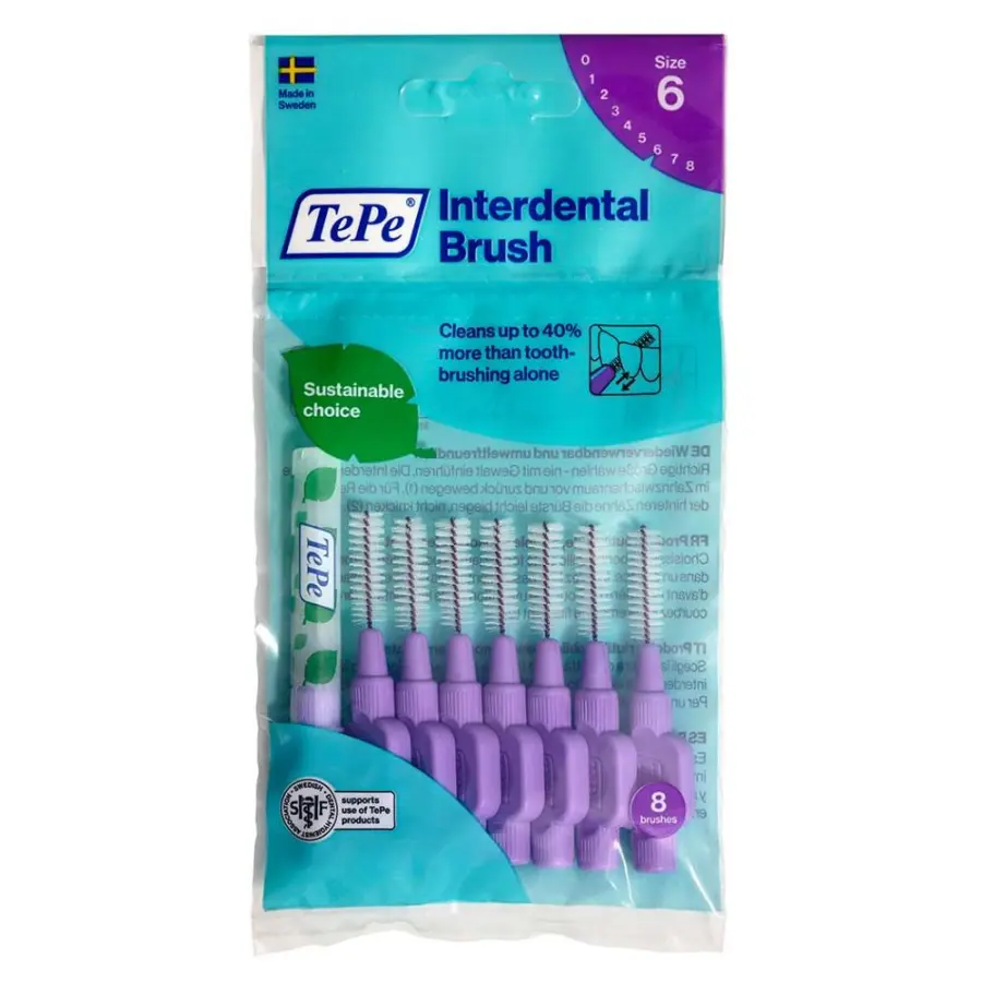 TePe mezizubní kartáčky Original fialové 1,1 mm 8 ks | Alphega.cz