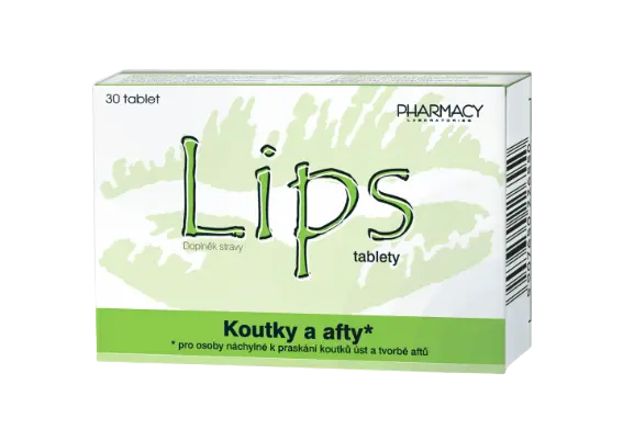 Lips tablety-koutky a afty 30 tablet | Alphega.cz