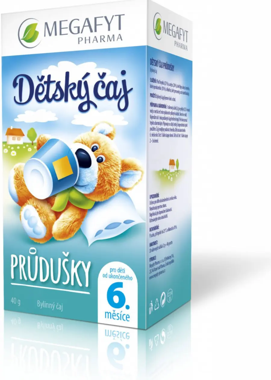 Megafyt Dětský čaj průdušky 20x2g | Alphega.cz