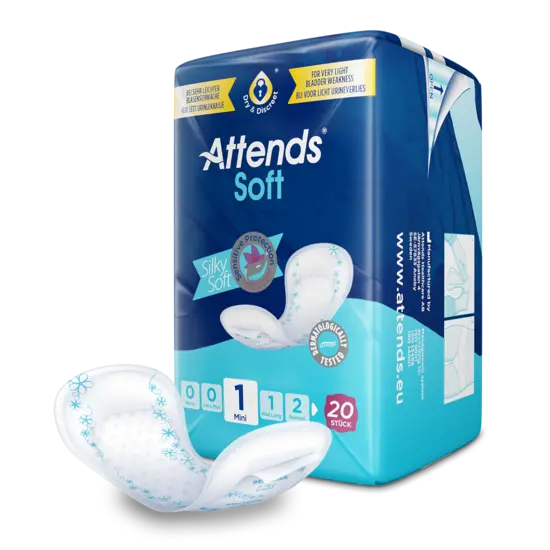 Vložky Attends Soft 1 Mini 20 ks | Alphega.cz