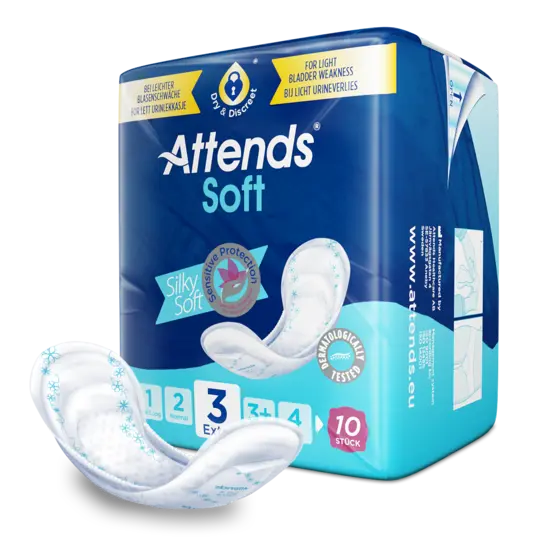 Vložky Attends Soft 3 Extra 10 ks | Alphega.cz
