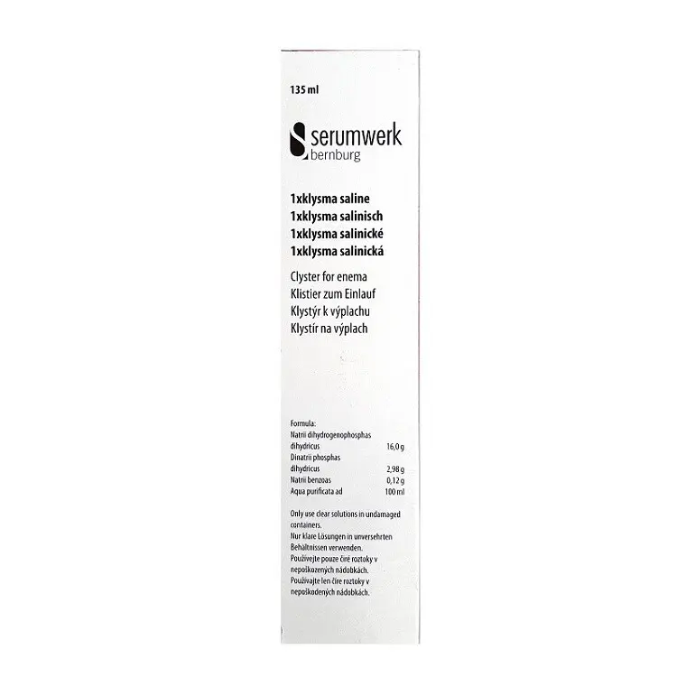 Klysma salinické 135 ml | Alphega.cz