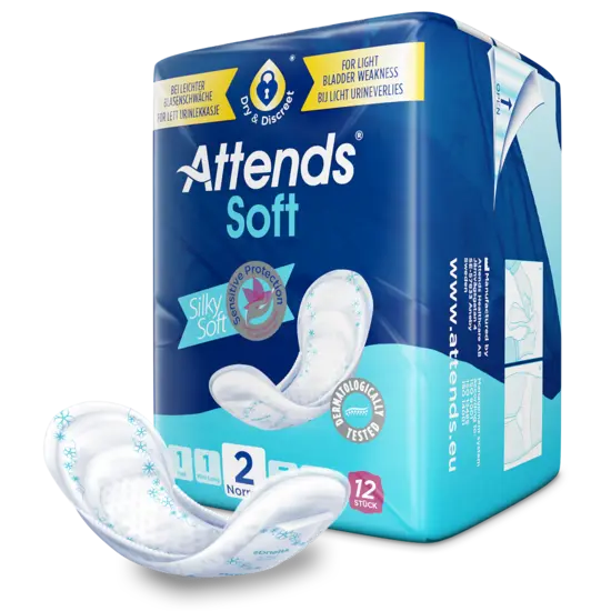 Vložky Attends Soft 2 Normal 12 ks | Alphega.cz